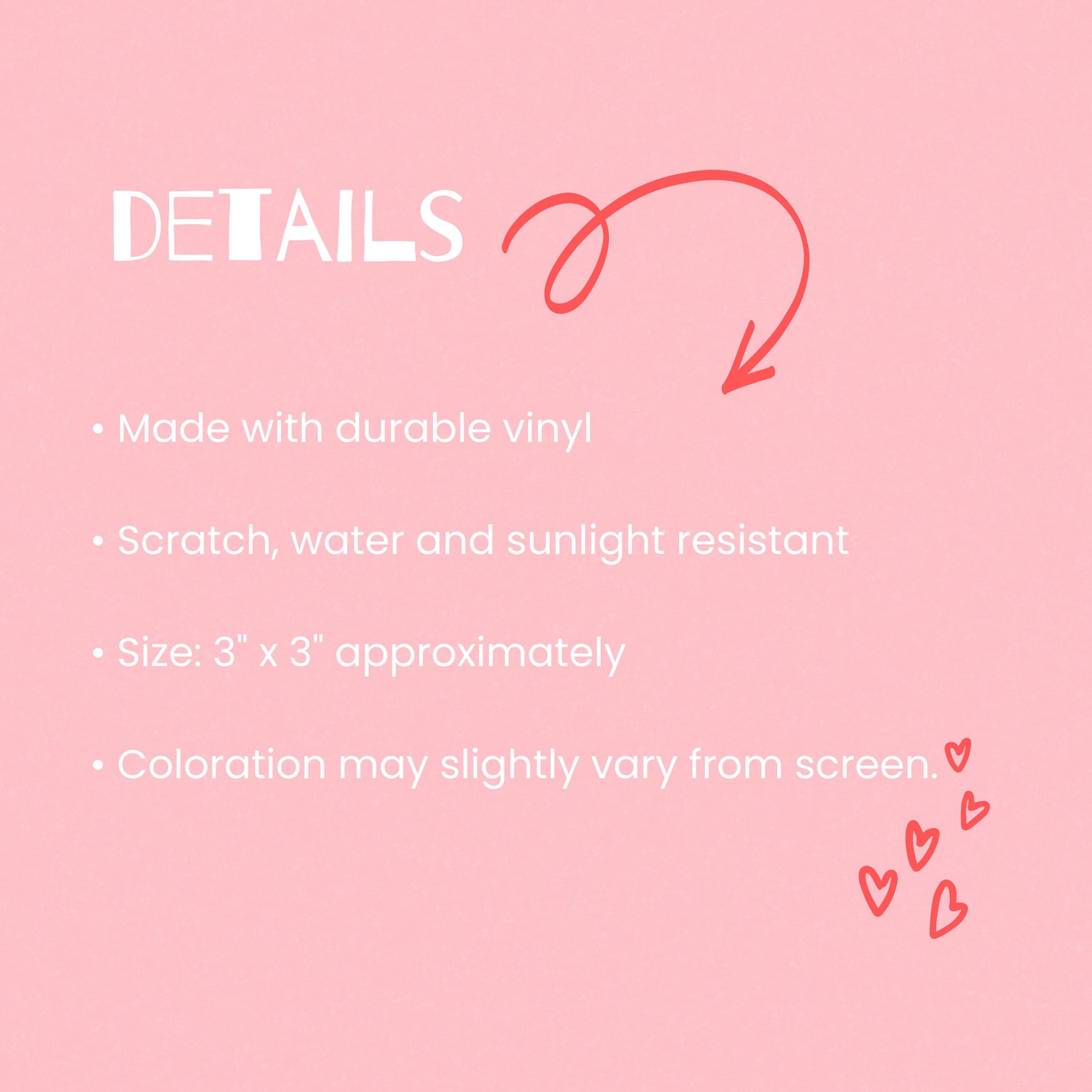 Sticker All You Need Cute Heart – Feira Pop